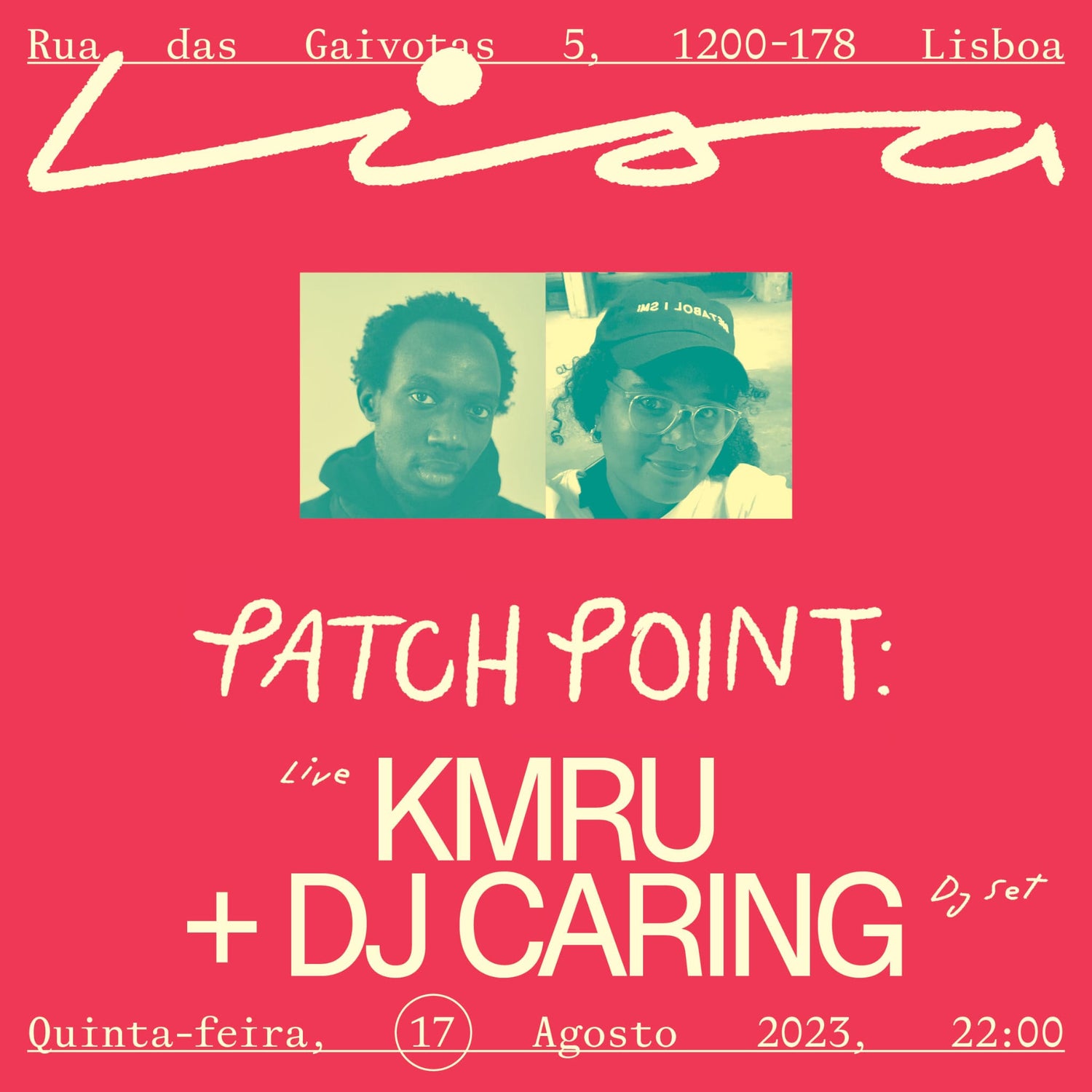 past /// August 17th (Lisbon) KMRU Concert + DJ Caring @ LIsa – Patch Point